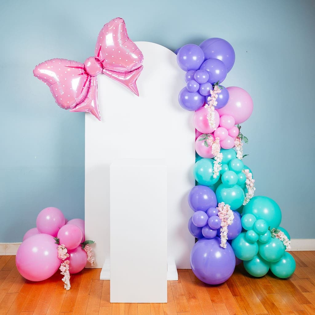 Custom Wooden Arch Balloon Wall Panel Balloon Garland Included ...